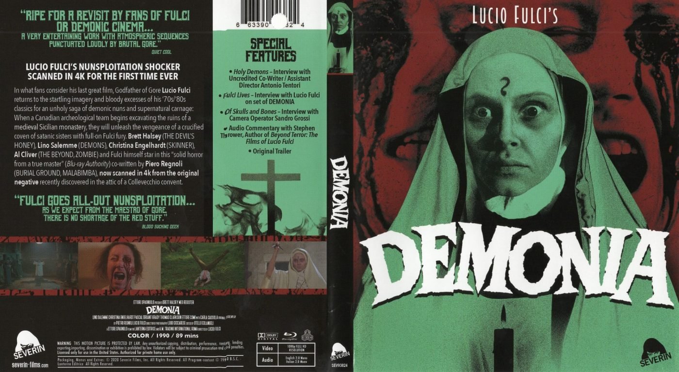 Demonia Review (Severin Films Blu-ray) - In Poor Taste
