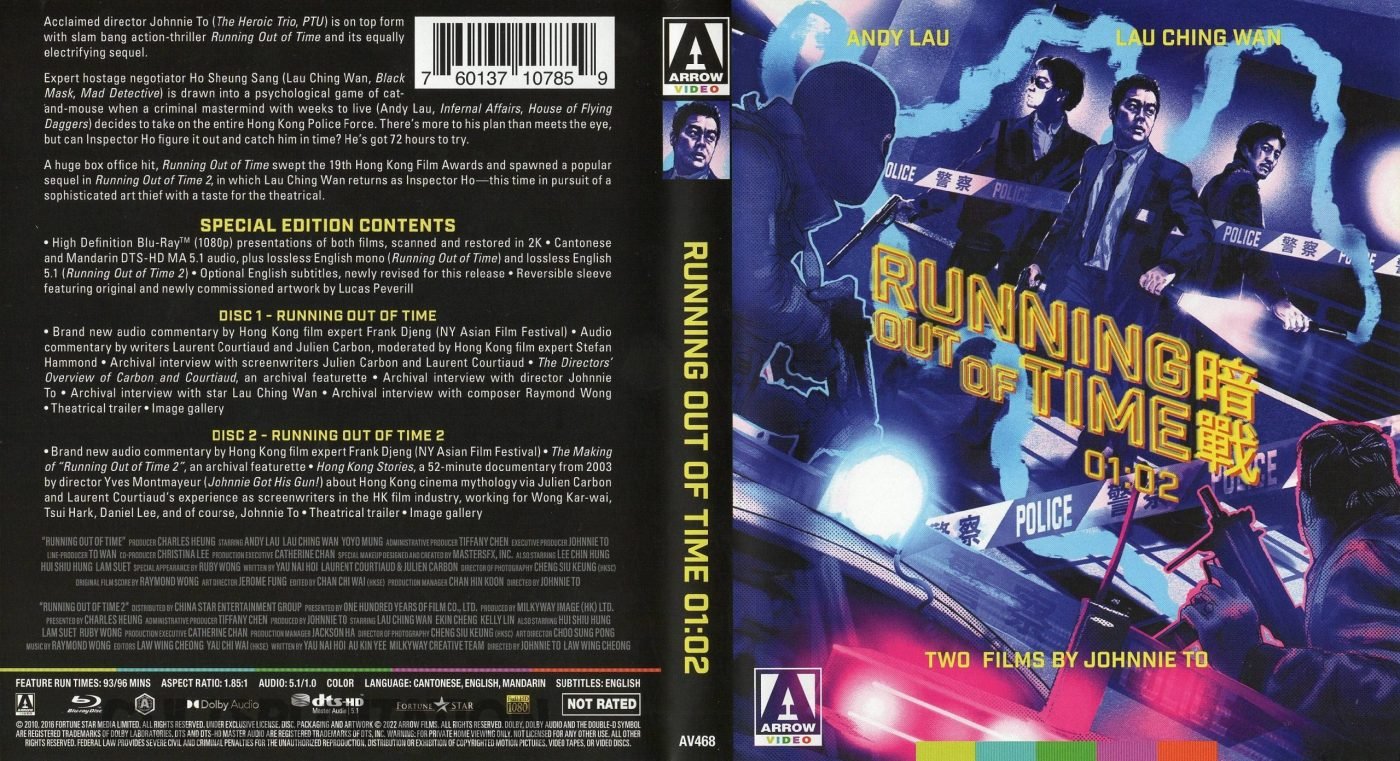 Running Out of Time Blu-ray Collection Review (Arrow Video) - In Poor Taste